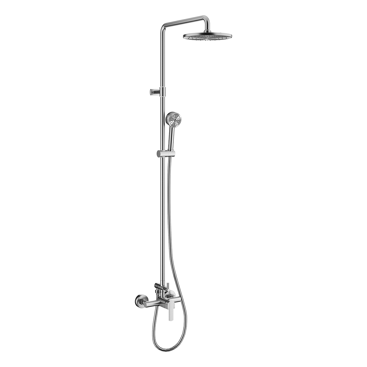 External Shower Set : Forte model Wall Single Control Mixer Shower ...